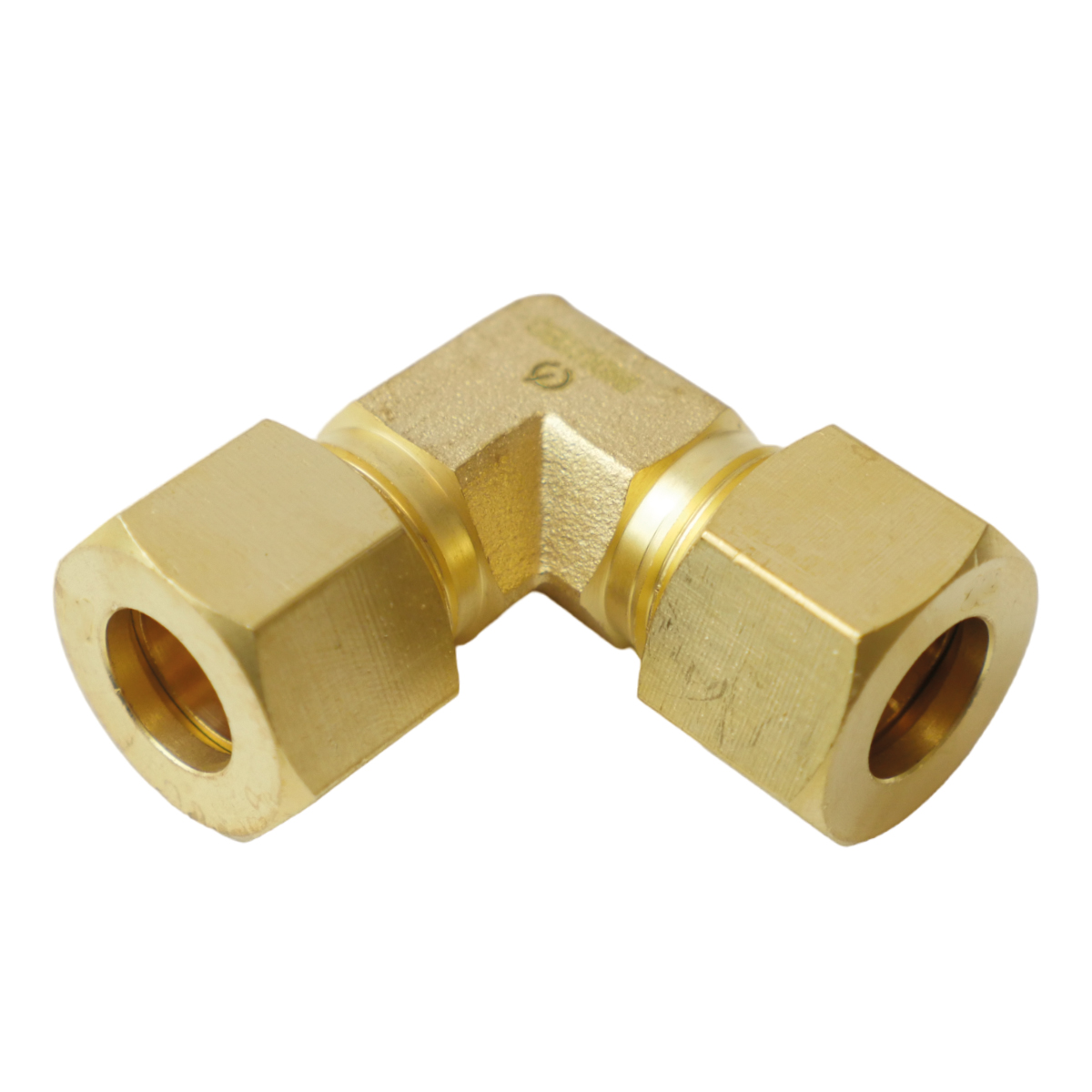 Winkel Verschraubung - DIN 2353 - Messing Ms58 - W 12 L [12 mm ...