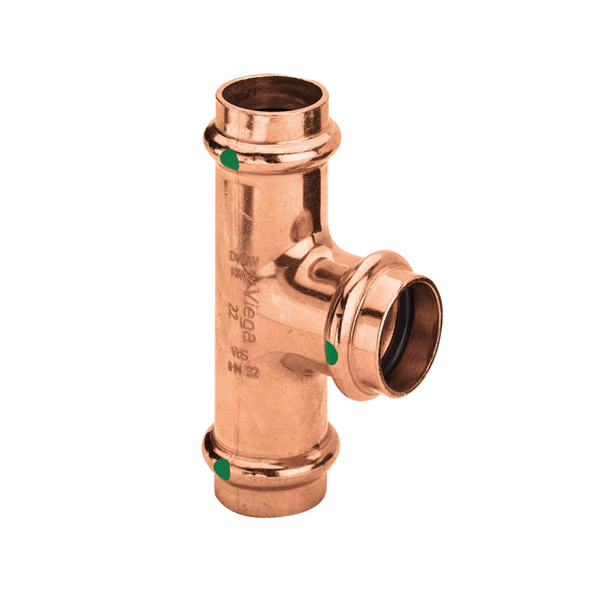 Viega Profipress - Modell 2418 – T-Stück – 12 mm – 291884 ...